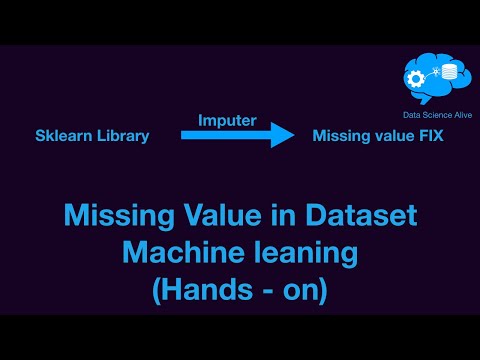 Missing value – Hands on – Data Science Alive