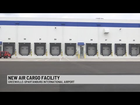 GSP International Airport unveils expanded air freight terminal