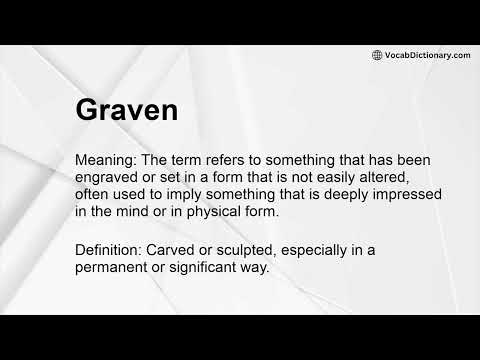 Graven Meaning