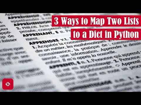 3 Ways to Map Two Lists to a Dict in Python
