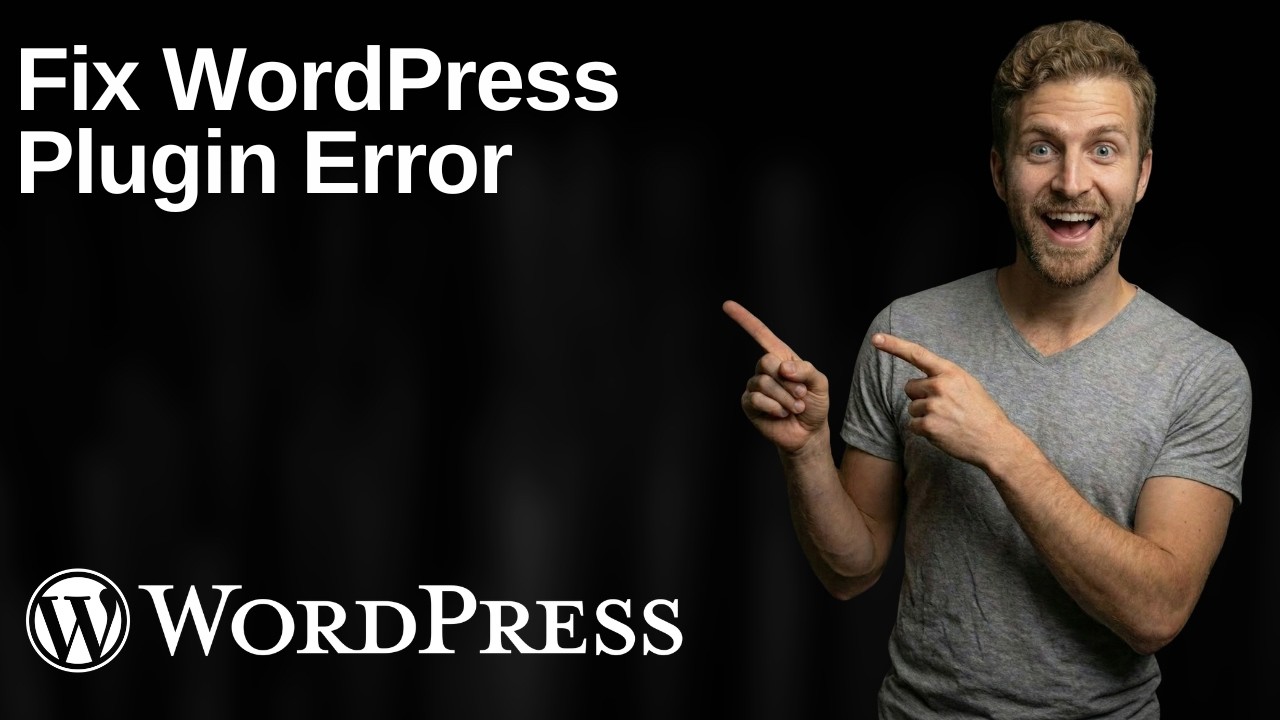 Fix WordPress Plugin Error (2026 Easy Guide)