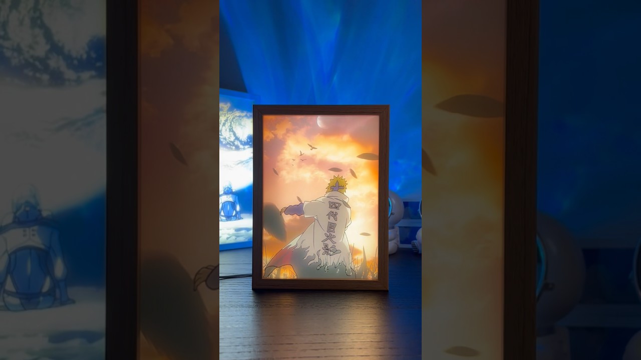naruto light up painting Frame glowing Frame #animeart #lightpainting