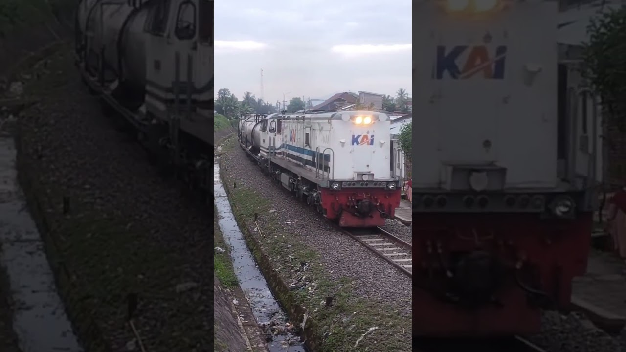 SEMBOYAN 35 MERDU LOKOMOTIF CC 204 11 16 KPT #divre3 #lokomotif #cc204 #kai #keretaapi