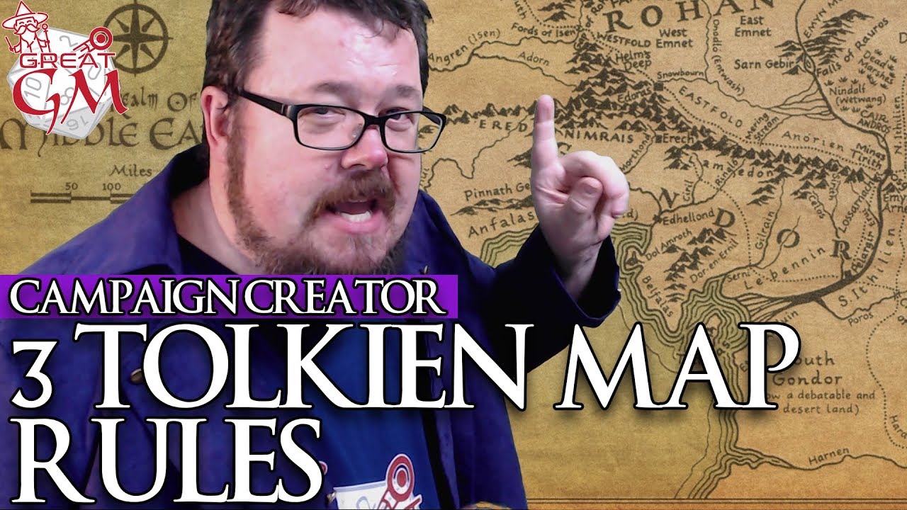 3 Tolkien Map Rules You Should Know - Campaign Creator #27