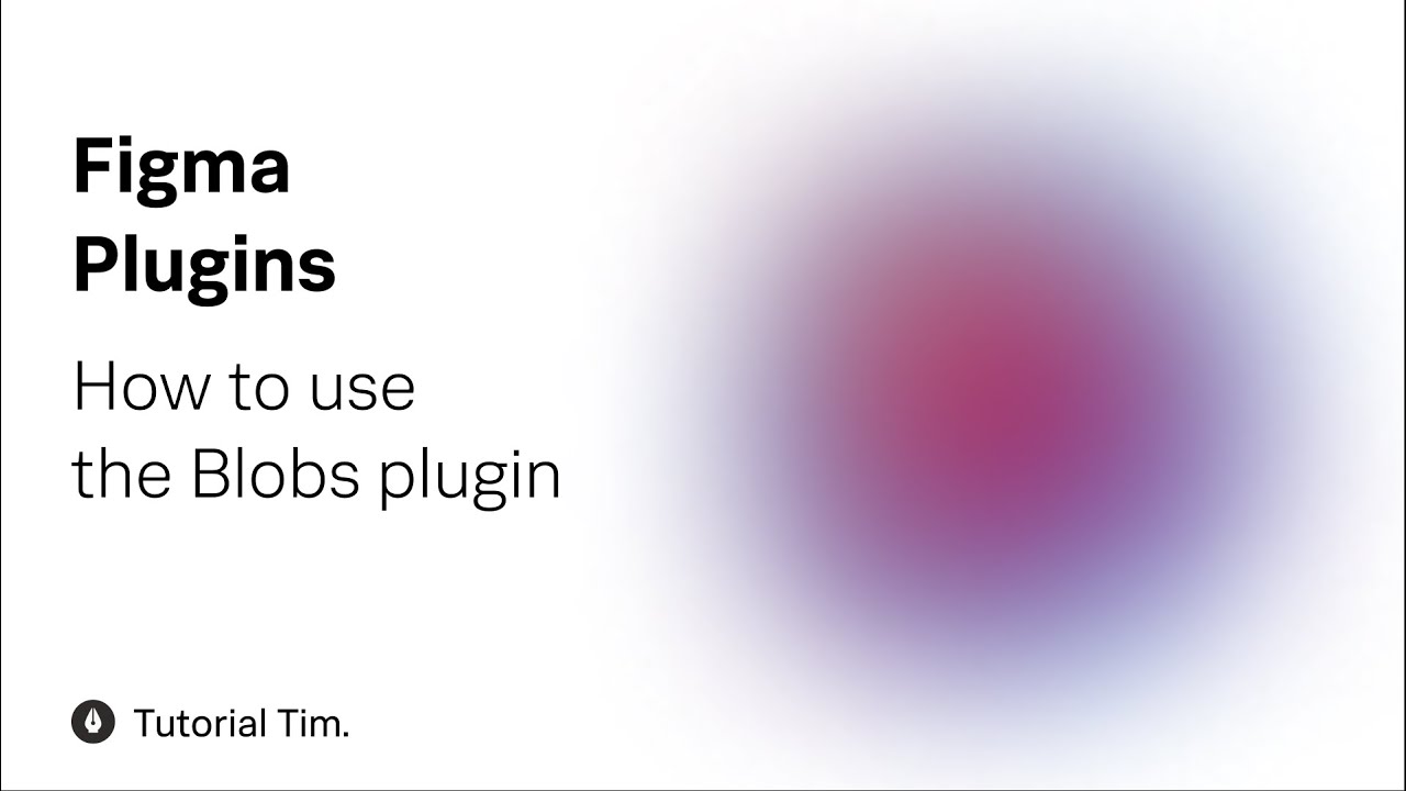 How to use the Blobs Figma Plugin
