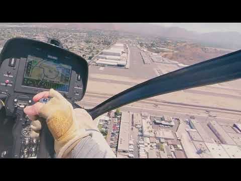 (Video 4 of 4) Touch-and-go's with my new Kallithea gyro, and I took the doors off, it was too hot.