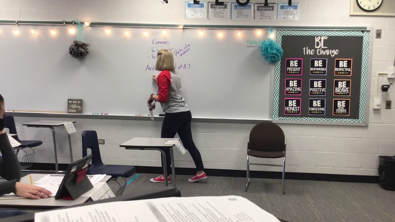 Grammar -Commas for Pause and separation