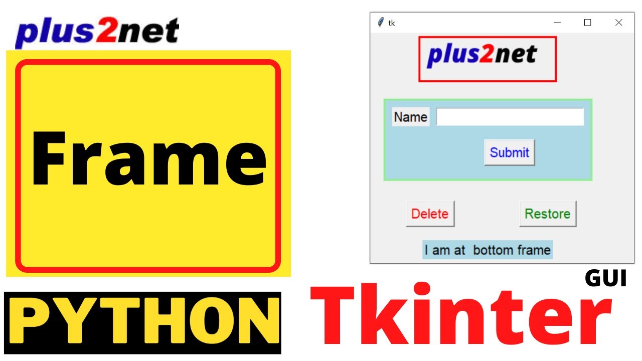 Tkinter frame to hold widgets and images with background colour border and managing layout