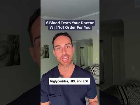 6 Blood Tests That Your Doctor Will Not Order For You and Advanced Testing! #bloodwork #rootcauses