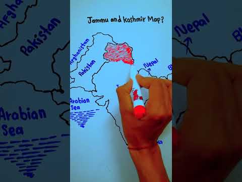 Where is Jammu and Kashmir located on map | Jammu and Kashmir Map || 5min Knowledge