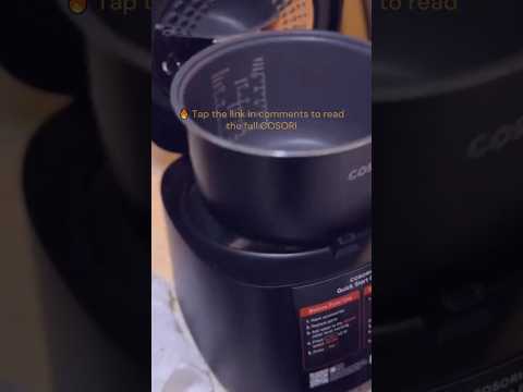 🍚 COSORI 10-Cup Rice Cooker Review 🔥 18-in-1 Smart Multi-Cooker for Healthy, Easy Meals!