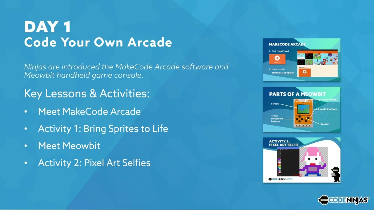 7.  Code Your Own Arcade Overview Video