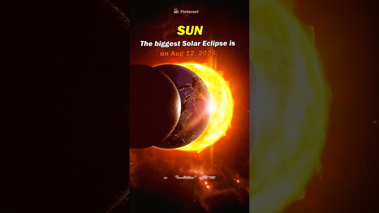 Don't Miss These 2026 Solar & Lunar Eclipses! 🤩☠️ #space #earth #bloodmoon #solareclipse #universe