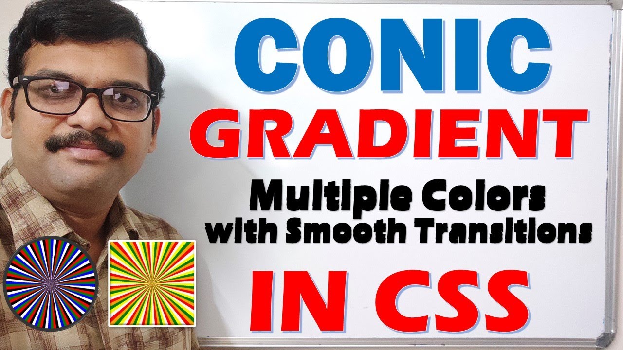 CONIC GRADIENT IN CSS || GRADIENTS IN CSS || HTML & CSS || conic-gradient function in CSS