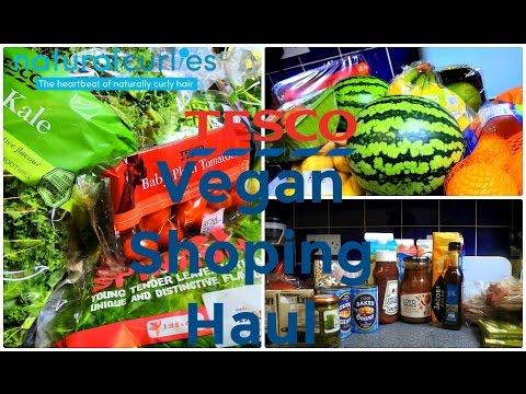 What VEGANS Eat | Tesco Grocery Haul