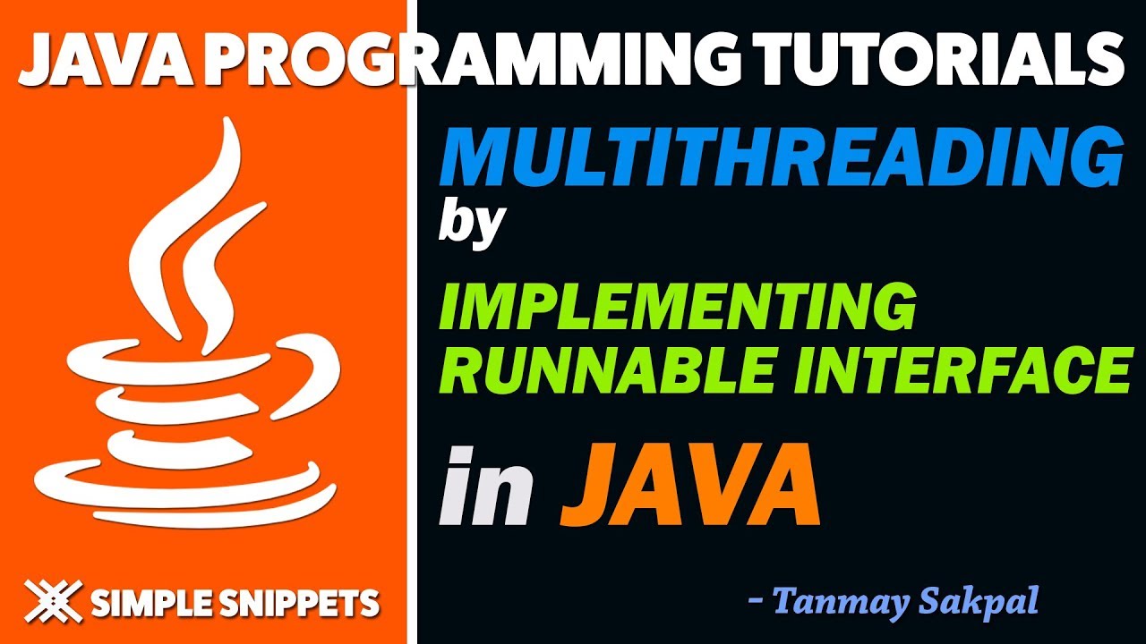Multithreading in Java by Implementing Runnable Interface | Multithreading Part - 3