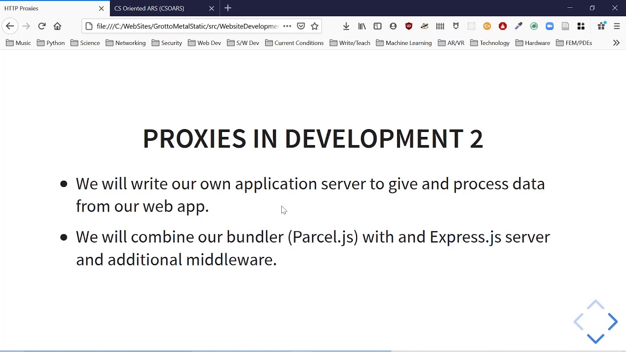 HTTP Proxies: Theory and Practice