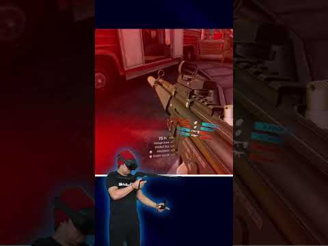 Nuketown in Contractors VR using Meta Quest Pro and Sanlaki Gunstock