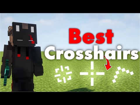 These Are The BEST CROSSHAIRS For Minecraft PVP |