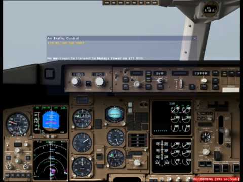 FS2004 First Choice Airways 757-200 AGP - LGW Part 1