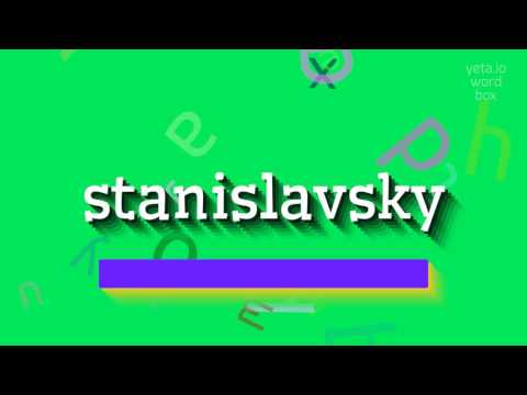 How to say "stanislavsky"! (High Quality Voices)