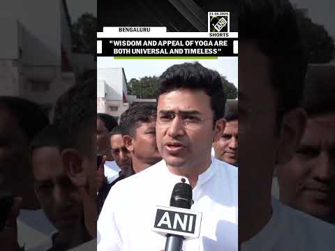 “Yoga is India’s gift to the world…” BJP’s Tejasvi Surya on International Yoga Day