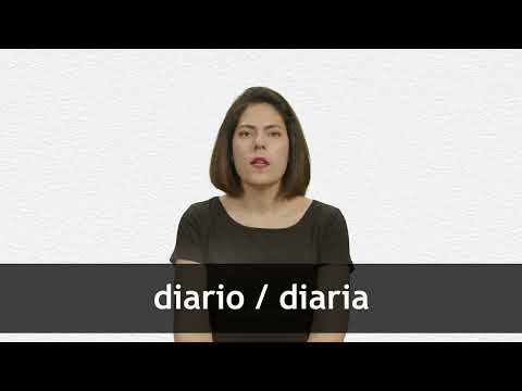 English Translation of “DIARIO” | Collins Spanish-English Dictionary