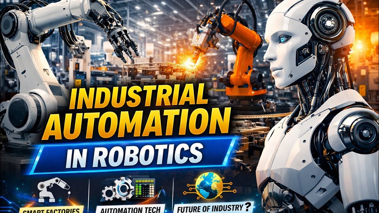 How robotics is revolutionising industrial automation.future of small factories.