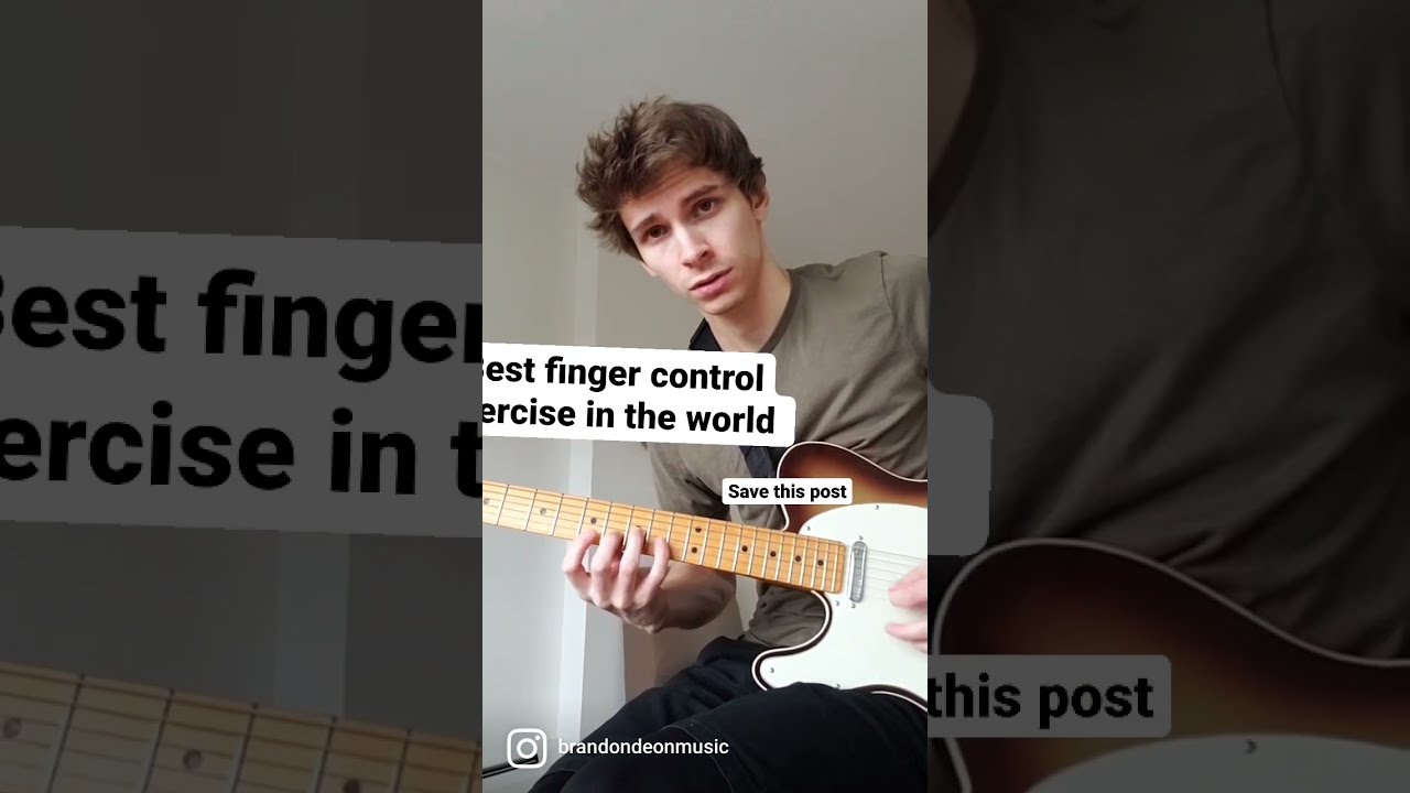 BEST FINGER CONTROL EXERCISE IN THE WORLD