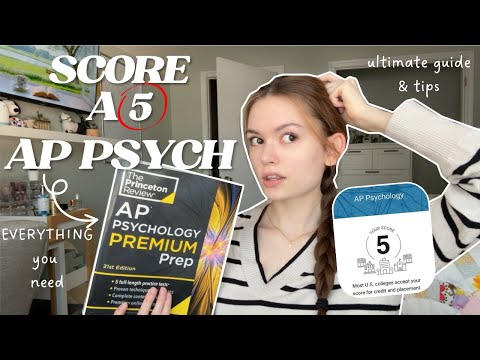 Score a 5 on AP PSYCH ✅⭐️📖| ultimate tips & methods