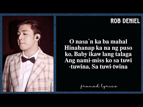 Rob Deniel - Miss Miss Lyrics (Framed)