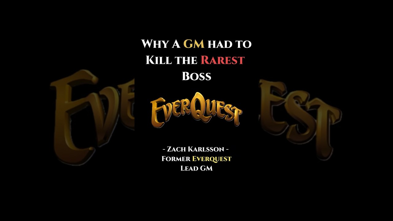 Why I had to Kill the Rarest Boss in EverQuest