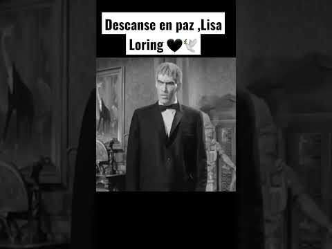 | ADIOS MERLINA 🖤 1958-2023 🕊#LisaLoring Falleció los 64 años, la primer Merlina/Wednesday