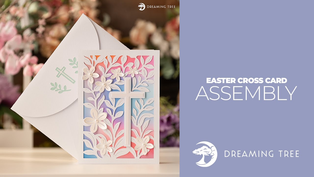 SVG File - Easter Cross Card - Assembly Tutorial