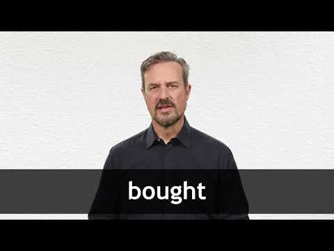 How to pronounce BOUGHT in American English