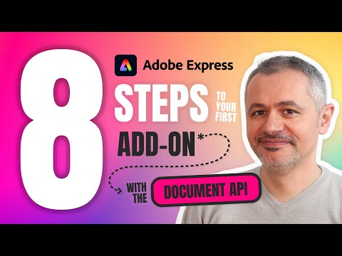 8 Steps To Your First Add-on in Adobe Express