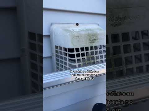 Just say no to these gridded dryer vent cages.
