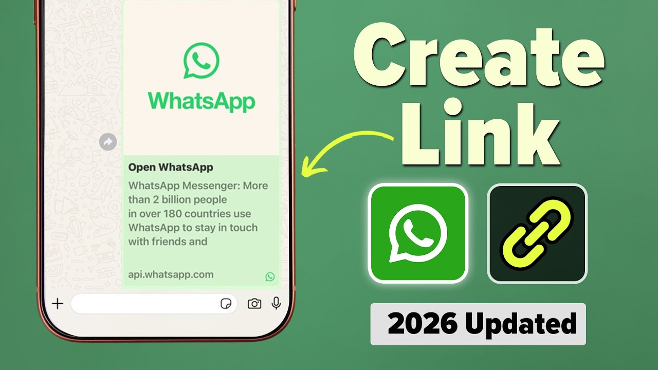 How to Create WhatsApp Link in 2026! [Easy Guide]