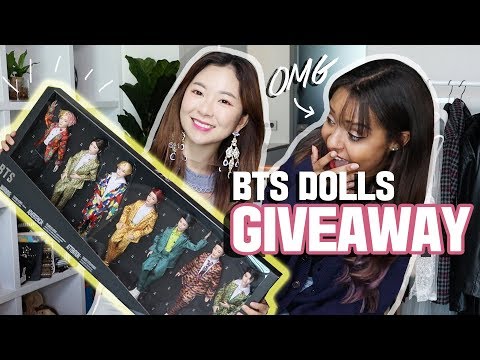 I Surprised My ARMY Friend with BTS Mattel Doll! + Giveaway