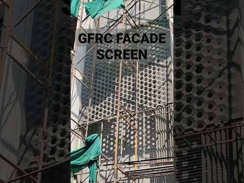 Exterior GFRC panels, facade beautification!