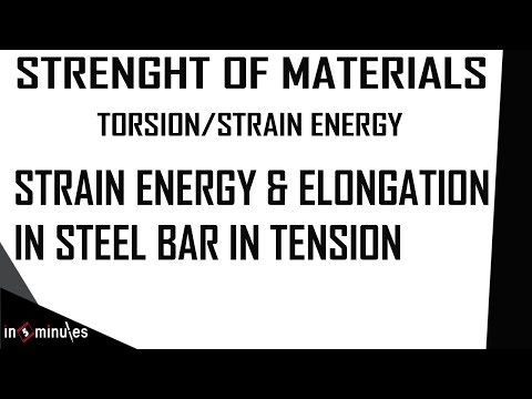 Module4_Vid26_Strain Energy & Elongation in Steel Bar in Tension
