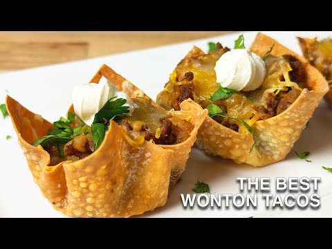 Taco Wonton Cups: The Perfect Fusion Appetizer Recipe!