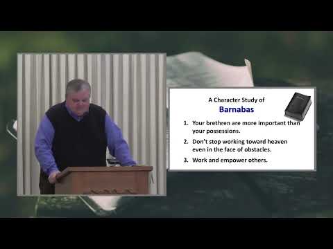 01/08/2023 - Barnabas: A Character Study