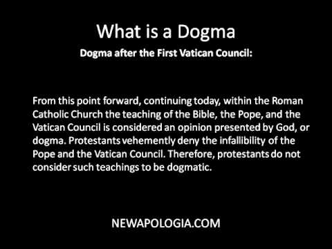Dogma - What is Dogma - Apologetic Answers