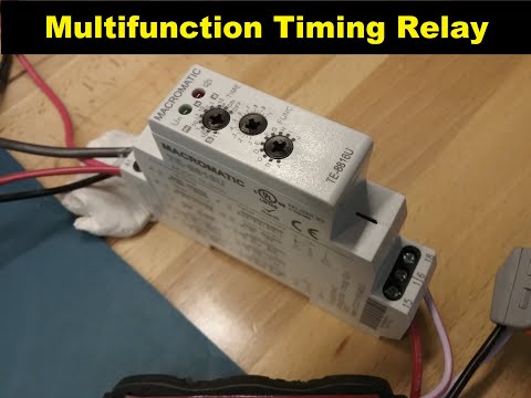 Multifunction Timing Relay - Macromatic TE-8816U - Prevent Well Running Dry
