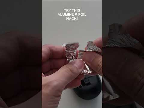 Daily Life Hack | Use Aluminum Foil With Smaller Batteries