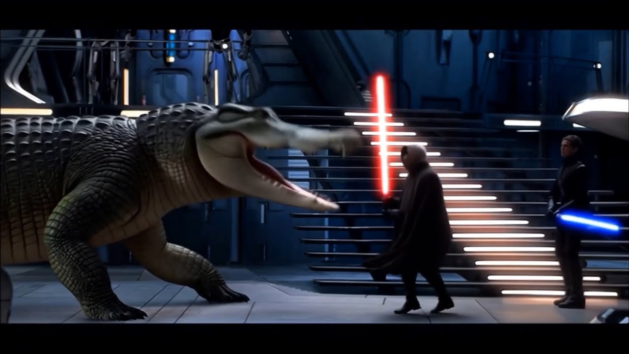 Star Wars Episode 3 but it’s ruined by AI 
