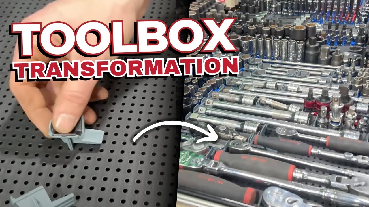 Transform Your Toolbox with This Tool Grid Organizer—Get Organized Like a Pro! @Tech-28