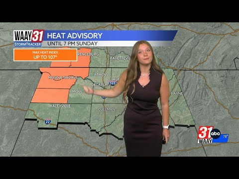Temperatures continue to rise going into the work week