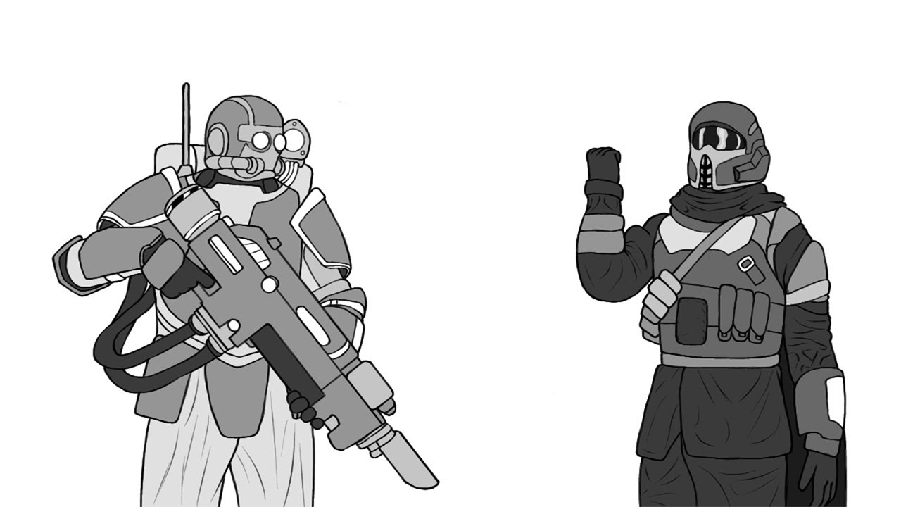 Elite Force Encounters a Helldiver [Comic Dub]
